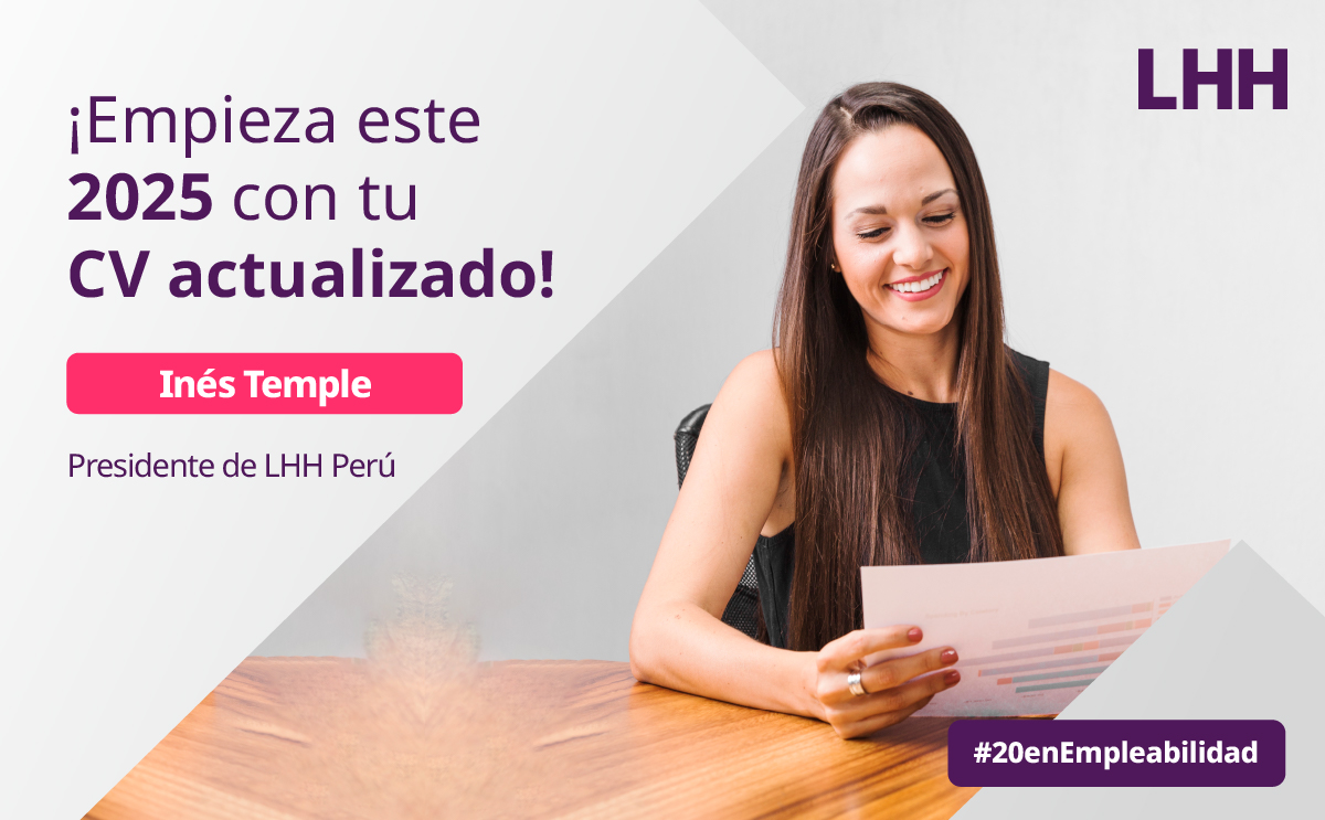 ¡Empieza este 2025 con tu CV actualizado! - LHH DBM Perú